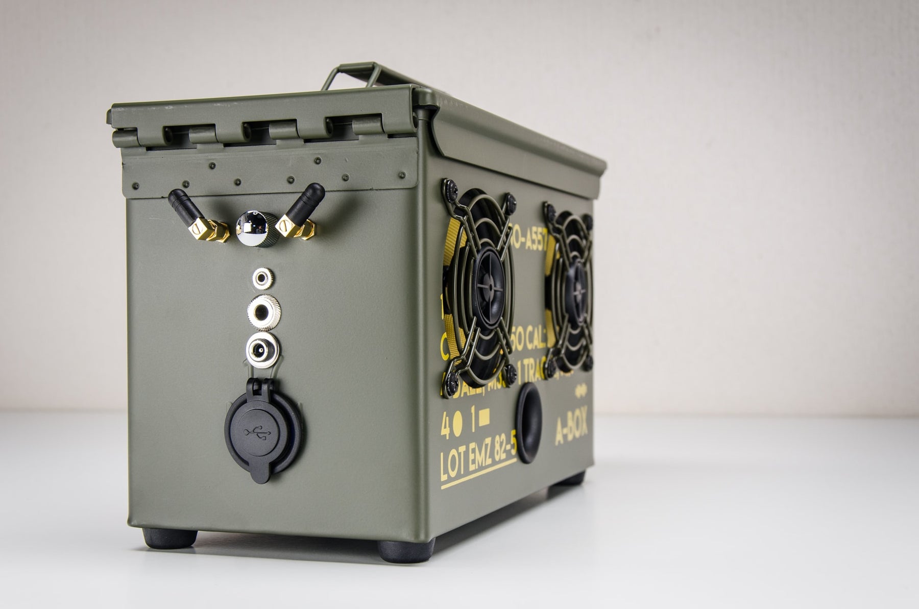 9MM A-BOX™ The Original Ammo Can Boombox New 2021