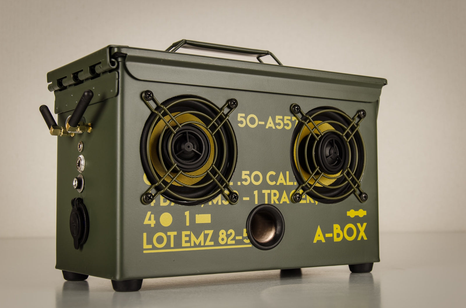 2017 .50 CAL A-BOX™ - Original Ammo Can Boombox